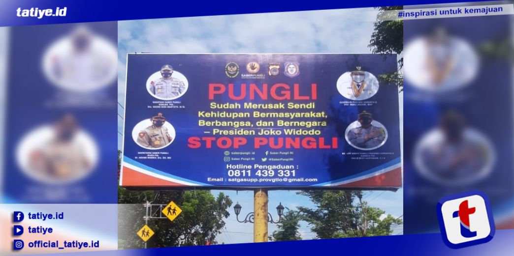 Irwasda Gorontalo Sosialisasikan Stop Pungli Lewat Baliho Dan Konten ...
