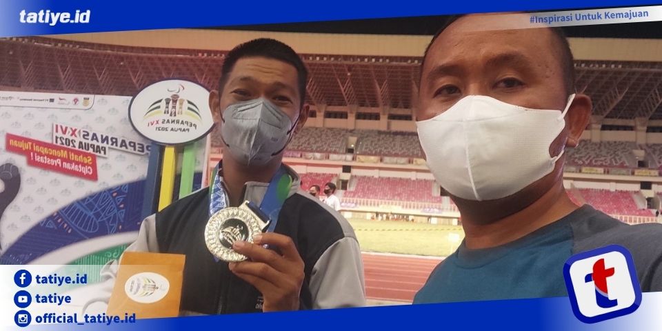 PEPARNAS XVI Papua, Pelari Tuna Daksa Gorontalo Raih Dua Medali - Tatiye.id