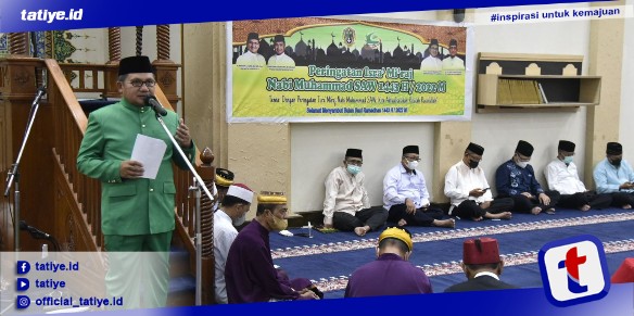 Peringatan Isra Miraj, Marten Taha; Penting Diimplementasikan ...