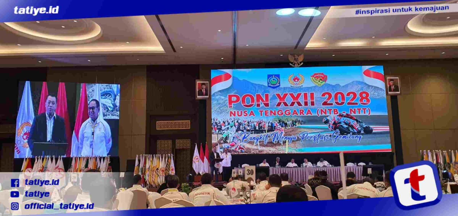 Sah, NTB-NTT Tuan Rumah PON XXII 2028 - Tatiye.id