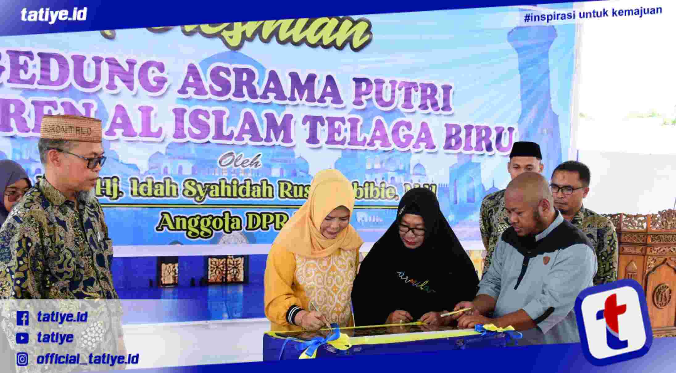 Resmikan Aspuri Pontren Al-Islam, Haji Ramli Anwar : “Terimaksih Ibu ...