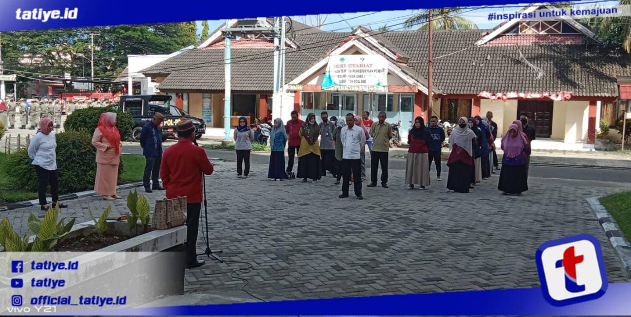Pimpin Apel Pagi Sekda Boalemo Ingatkan Disiplin Kerja Asn Tatiye Id