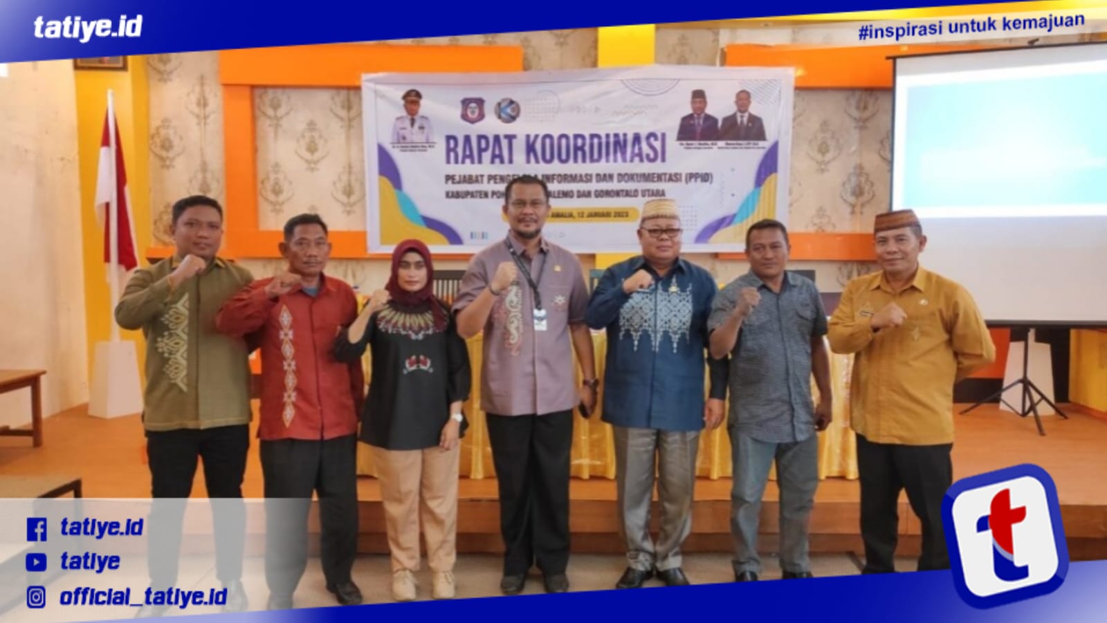 Keterbukaan Informasi Publik, Diskominfotik Dorong KI Gorontalo Monev ke Kabupaten/Kota - Tatiye.id