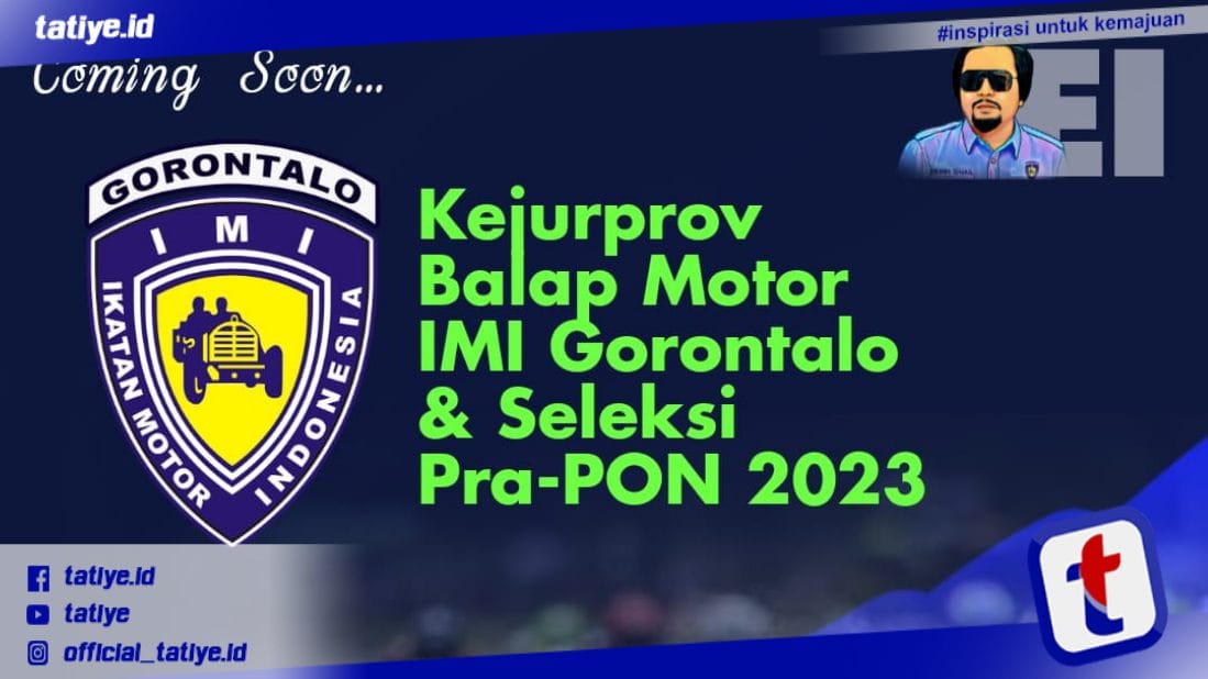Kejurprov Balap Motor Jadi Event Perdana IMI Gorontalo Dibawah Kepemimpinan Erwin Ismail - Tatiye.id