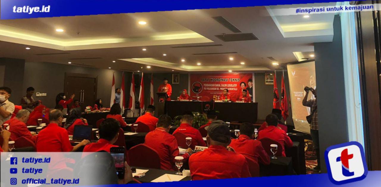PDIP Gorontalo Optimis Dapat Satu Kursi DPR RI - Tatiye.id