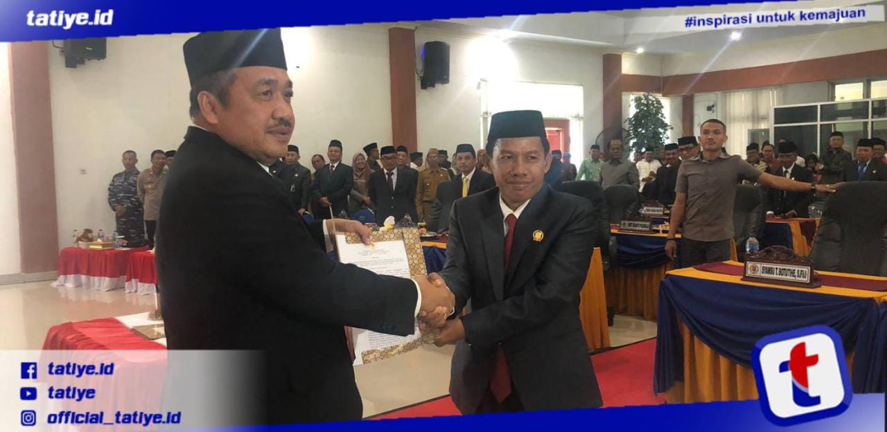 DPRD Bone Bolango Lakukan PAW, Karman Ruchban Resmi Gantikan Syamsu Botutihe - Tatiye.id