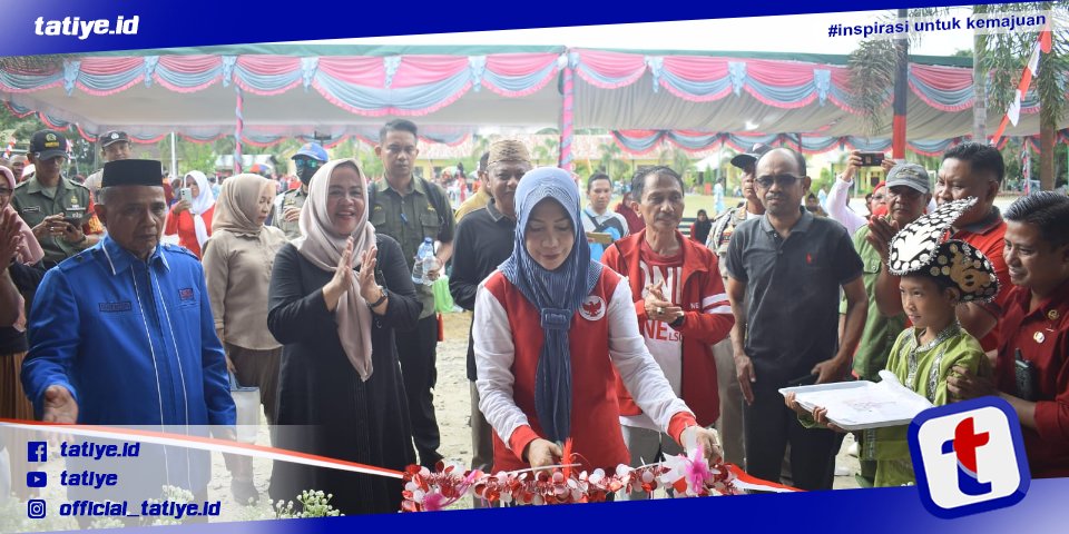 Fory Naway Resmikan Pusat Jajanan Serba Ada di Sidomulyo - Tatiye.id