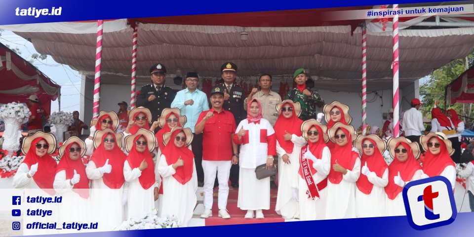 Haji Usman Gelontorkan Dana Rp.15 Juta untuk Kegiatan Perayaan HUT RI ke 78 - Tatiye.id