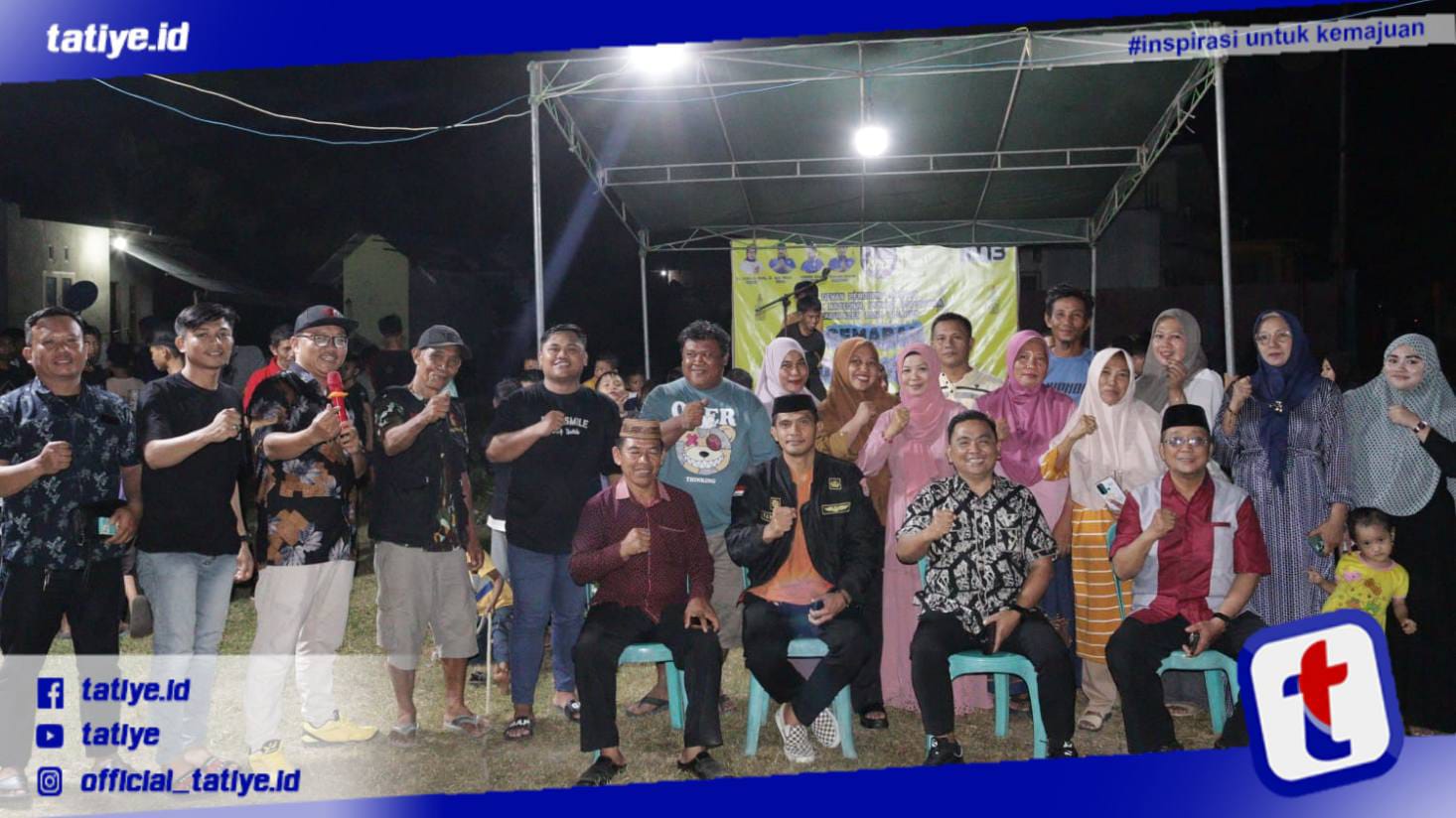 Gandeng Pemuda, Pemdes Sukma Sukses Gelar Semarak Ketupat - Tatiye.id