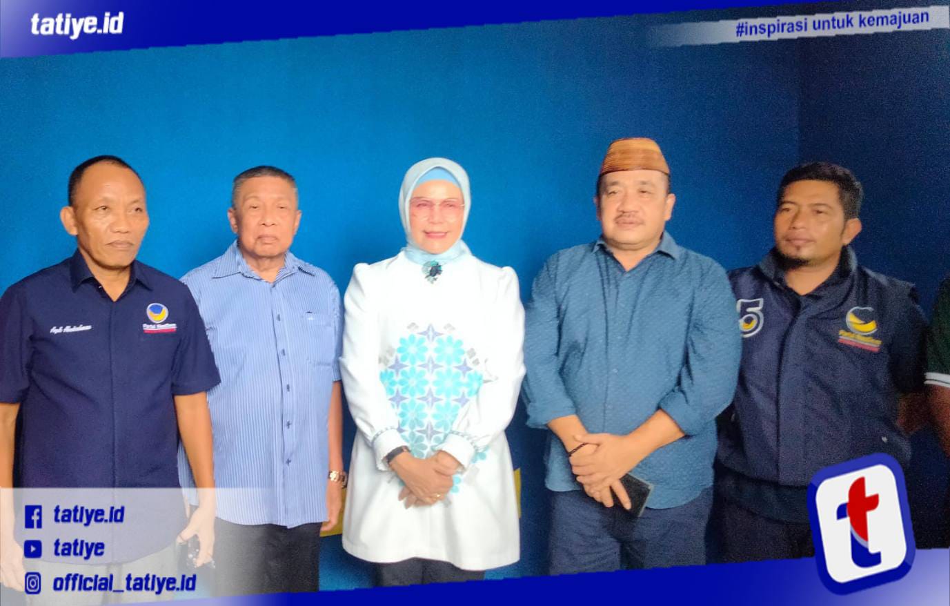 Gercep Maju Pilkada 2024, Halid Tangahu dan Merlan Uloli Daftarkan Diri ke Nasdem - Tatiye.id