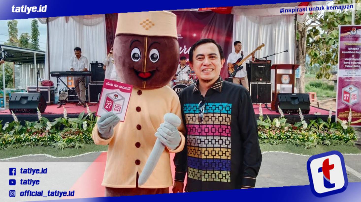 Kopino Jadi Maskot Pilkada Bone Bolango 2024 - Tatiye.id