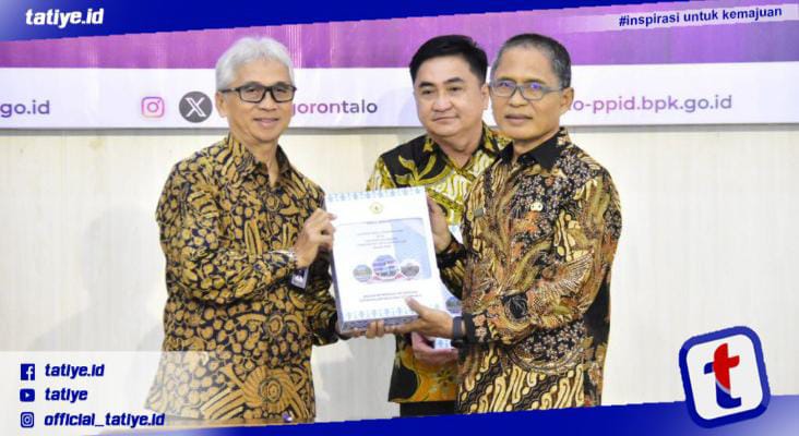 Kembali Ukir Prestasi, Pemkot Gorontalo Raih WTP 10 Kali Tanpa Jeda - Tatiye.id