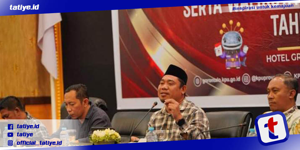KPU Provinsi Gorontalo Gelar Bimtek Tahapan Pencalonan Pada Pilkada 2024 - Tatiye.id