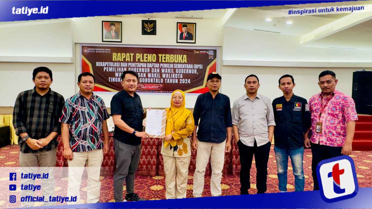 Bawaslu Awasi Tahapan Penetapan DPS Kota Gorontalo - Tatiye.id