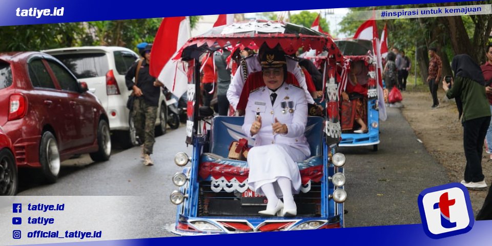 Bupati Bonebol Merlan Uloli Ciptakan Nuansa Baru di Upacara HUT RI Ke-79: Libatkan Bentor hingga ...