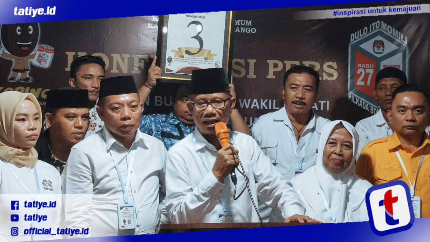 Pilkada Bonebol 2024: Paslon IRIS Nomor Urut 3, Ini Filosofinya - Tatiye.id