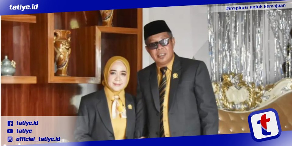 Pasangan Suami Istri Dilantik jadi Anggota DPRD Periode 2024-2029 - Tatiye.id
