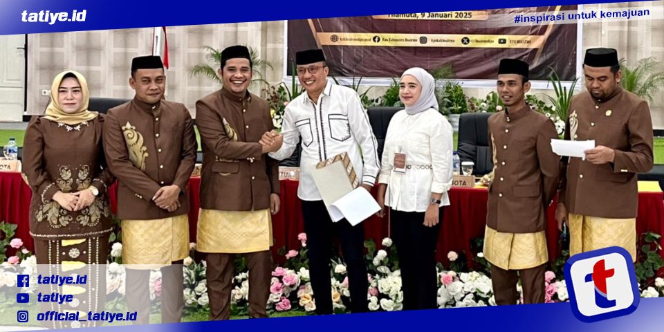Rum Pagau - Lahmudin Hambali Resmi Ditetapkan Jadi Bupati dan Wabup ...