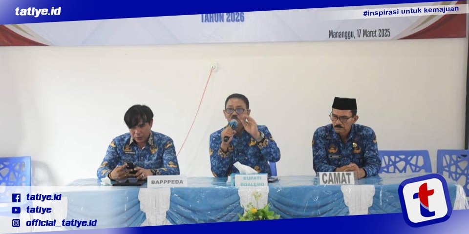 Resmi Buka Musrenbang RKPD 2026, Bupati Rum Pagau Sampaikan Program ...